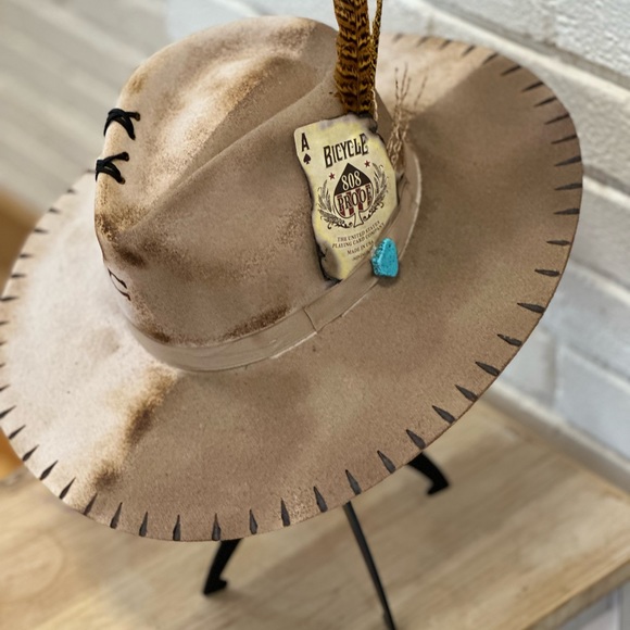 Accessories | Charlie One Horse Custom Burnt Hat | Poshmark